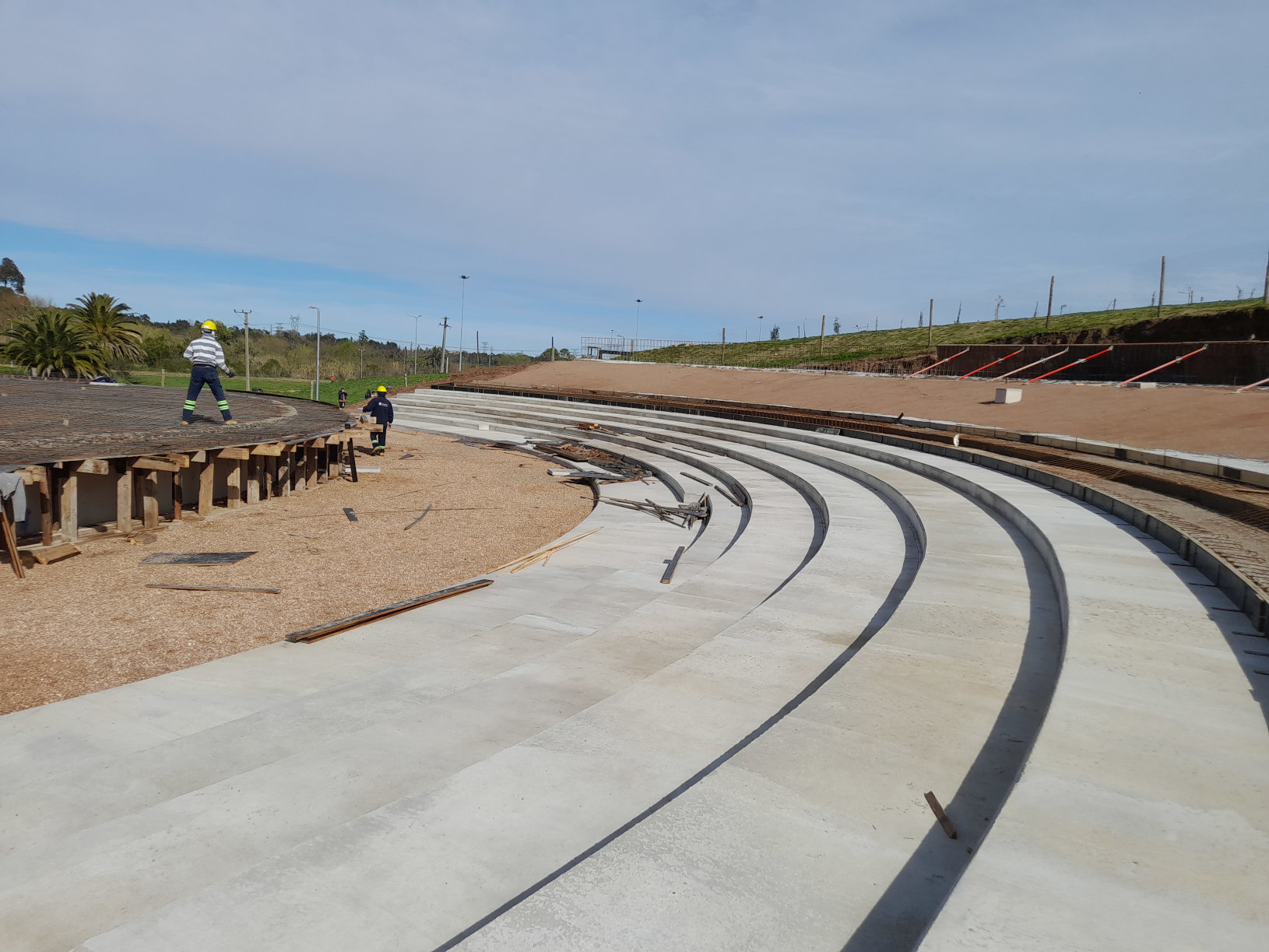 Anfiteatro del Parque Metropolitano de La Paz : Obra Canelones